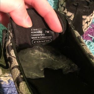 Coach | Shoes | Authentic Coach Sneakers Size 7 | Poshmark